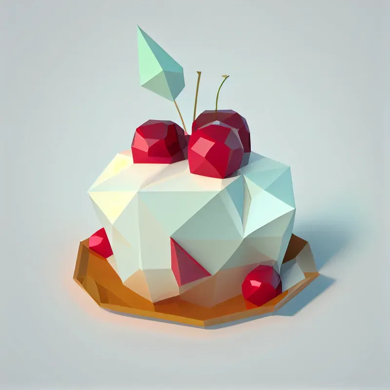 Low-poly Objects Midjourney Prompt | PromptBase