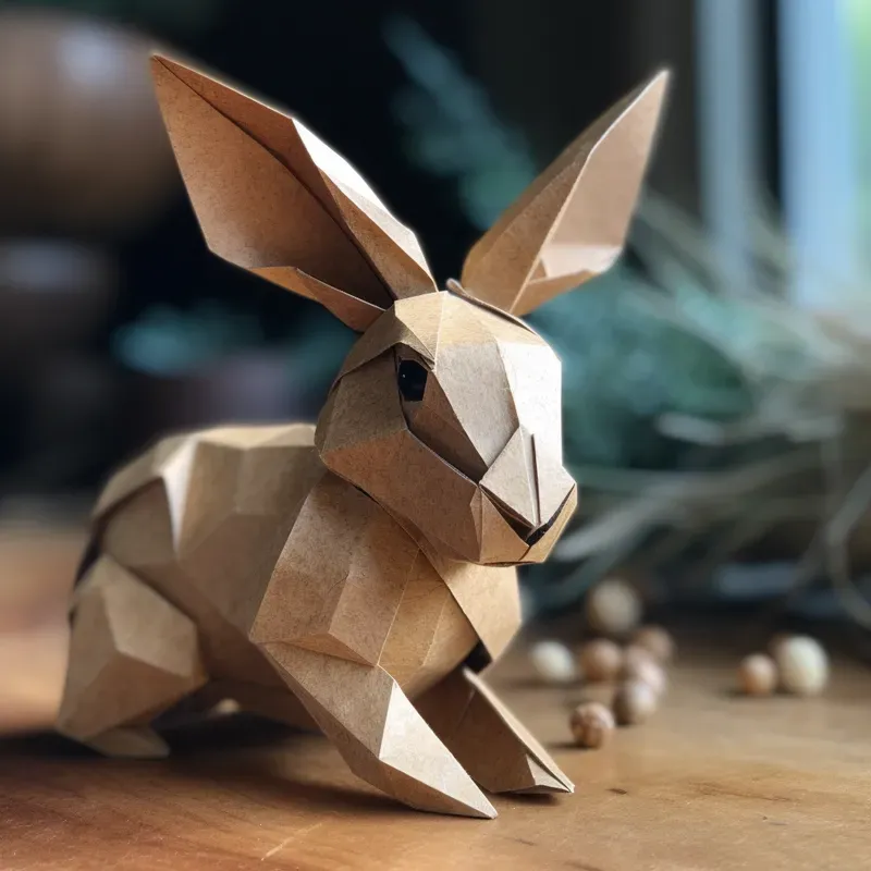 Realistic Papercraft Animals And Cos Midjourney Prompt | PromptBase