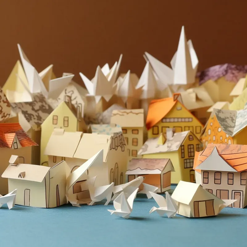 Realistic Papercraft Animals And Cos Midjourney Prompt | PromptBase