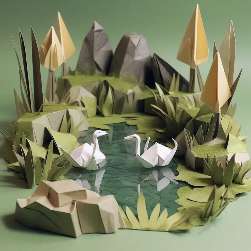 Realistic Papercraft Animals And Cos Midjourney Prompt | PromptBase