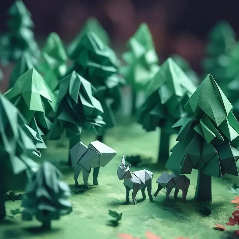 Realistic Papercraft Animals And Cos Midjourney Prompt | PromptBase