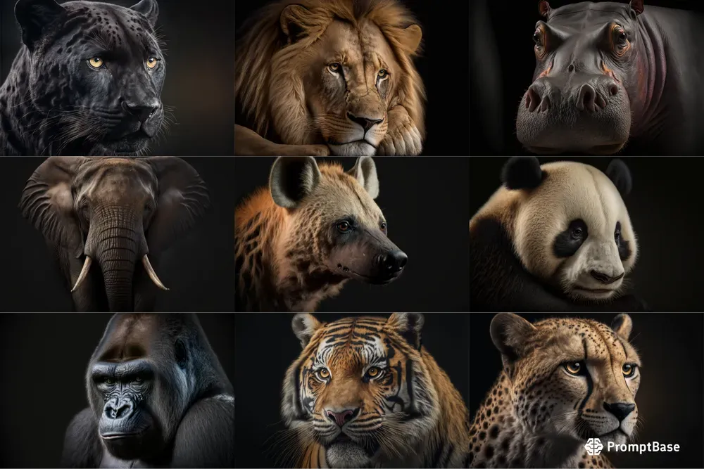 Photorealistic Animals Midjourney Prompt | PromptBase