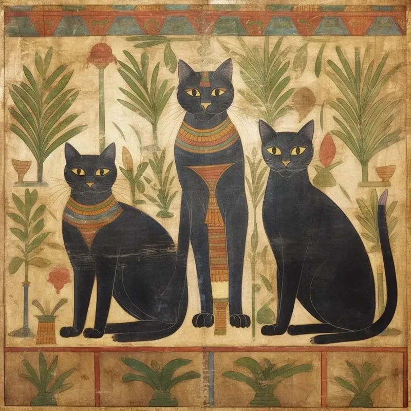 Ancient Egyptian Animals Midjourney Prompt | PromptBase