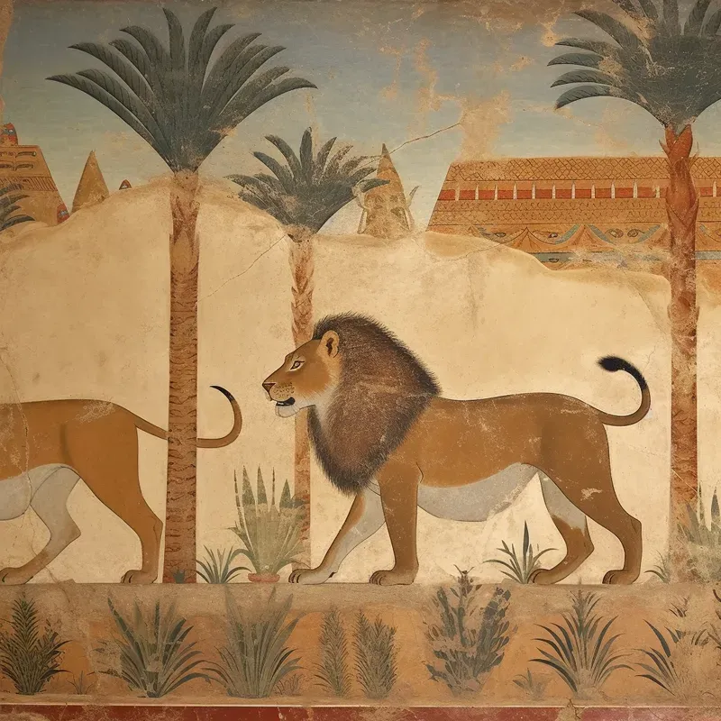 Ancient Egyptian Animals Midjourney Prompt | PromptBase