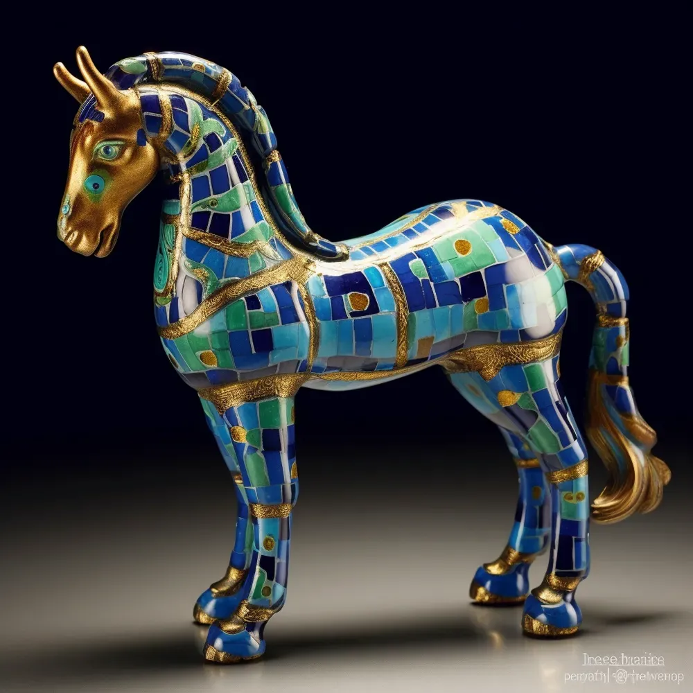 Byzantine Art Animals Midjourney Prompt | PromptBase