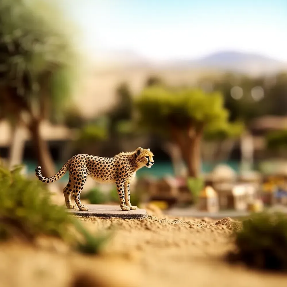 Miniature Safari Parks Midjourney Prompt | PromptBase