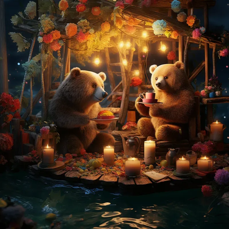 Three-dimensional Picture Book Illustrations Midjourney Prompt | PromptBase