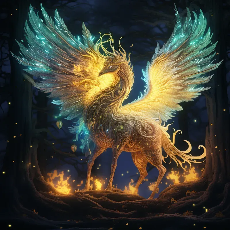 Whimsical Fairy Tale Creatures Midjourney Prompt | PromptBase