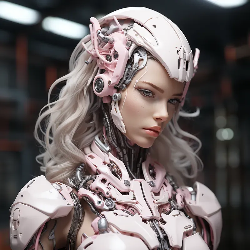 Stunningly Beautiful Female Type Androids Midjourney Prompt | PromptBase