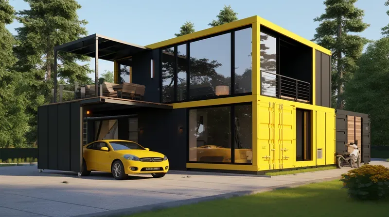 Container Architectures Midjourney Prompt | PromptBase