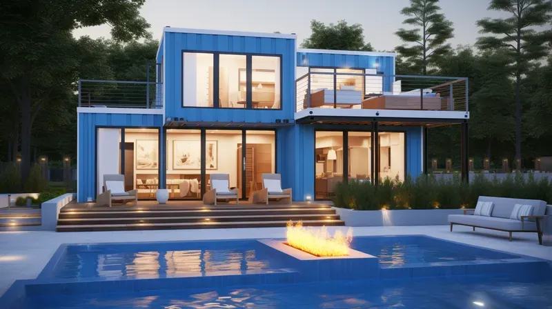 Container Architectures Midjourney Prompt | PromptBase