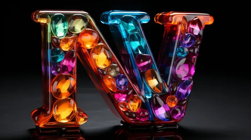 Fluorescent Letters Midjourney Prompt | PromptBase
