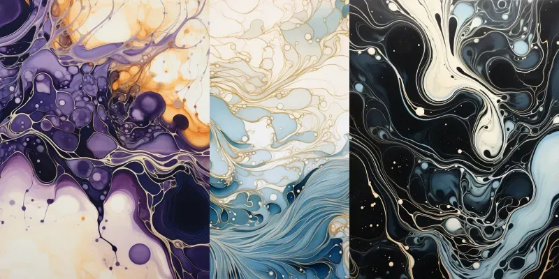 Japanese Floating Ink Designs Midjourney Prompt | PromptBase