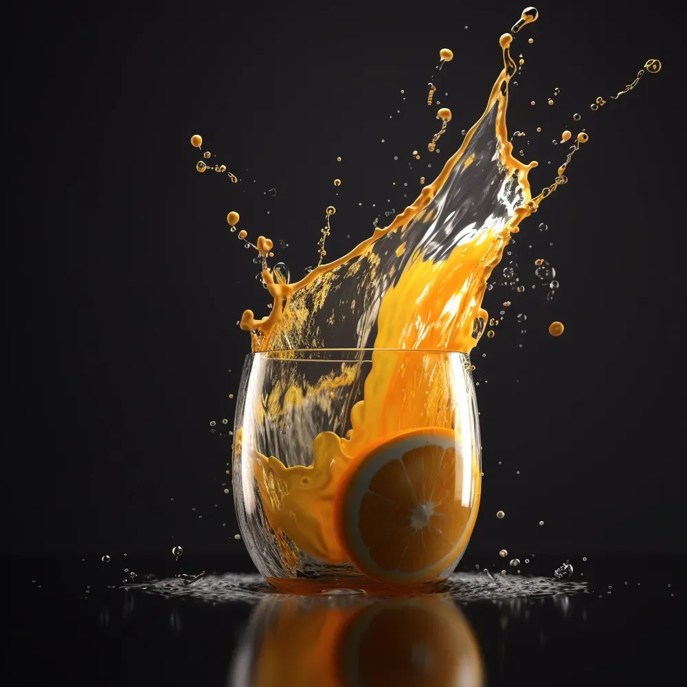 Realistic Spilled Drinks Midjourney Prompt | PromptBase