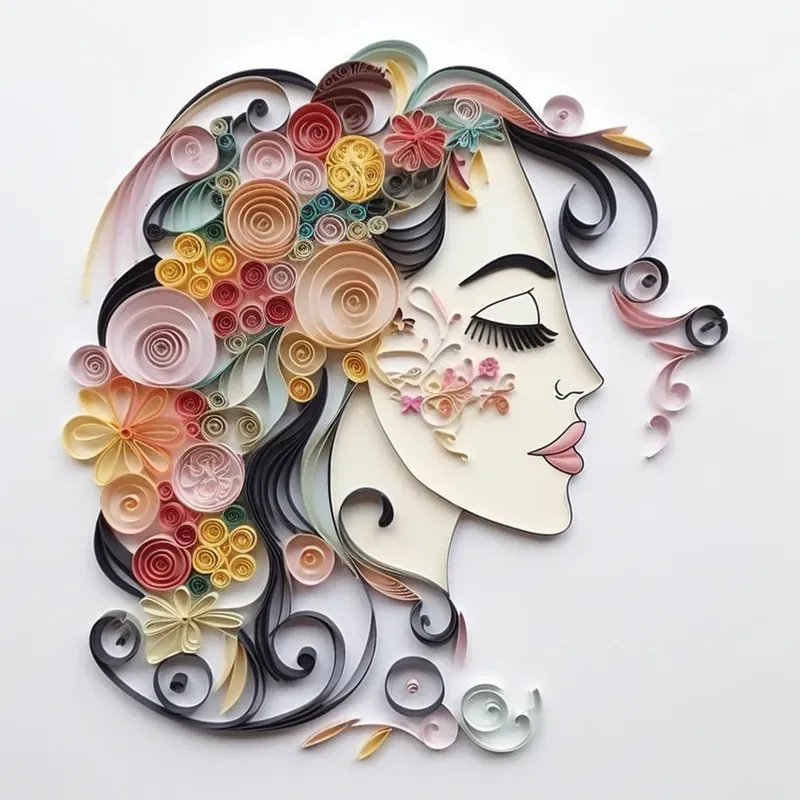 Paper Quilling Art Midjourney Prompt | PromptBase