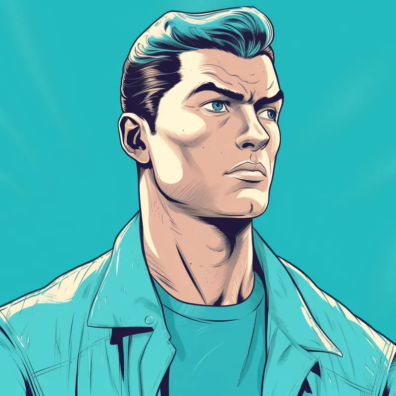 Famous People In Comics Midjourney Prompt | PromptBase