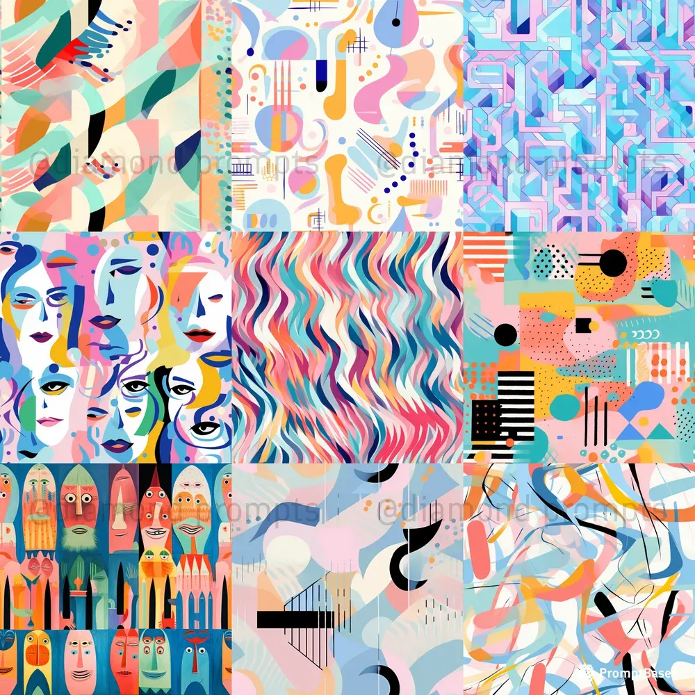 Unconventional Patterns Midjourney Prompt | PromptBase