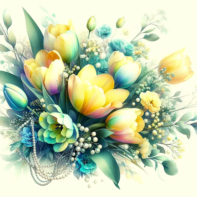 Fanciful Flower Bouquets DALL·E Prompt | PromptBase