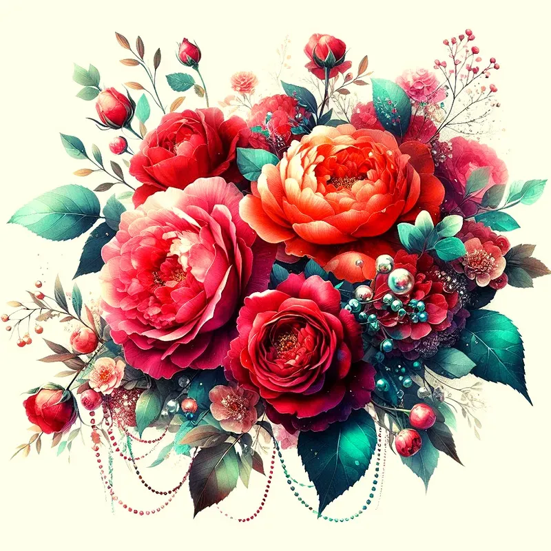 Fanciful Flower Bouquets DALL·E Prompt | PromptBase