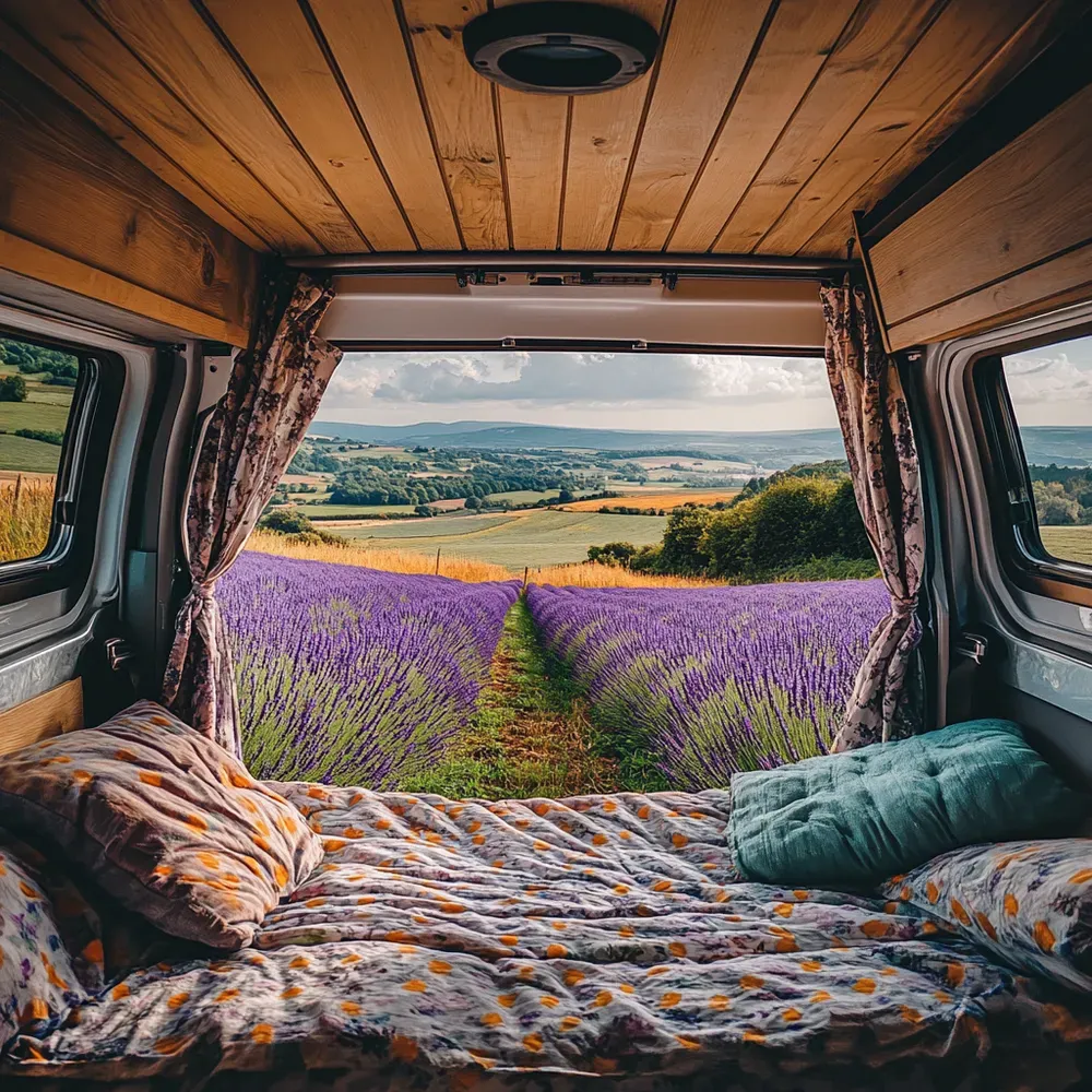 Scenic Camper Van Views Midjourney Prompt | PromptBase