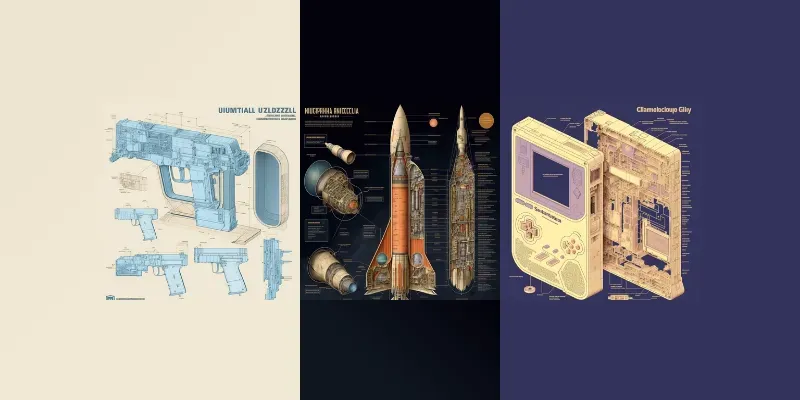 Cutaway Diagrams Midjourney Prompt | PromptBase