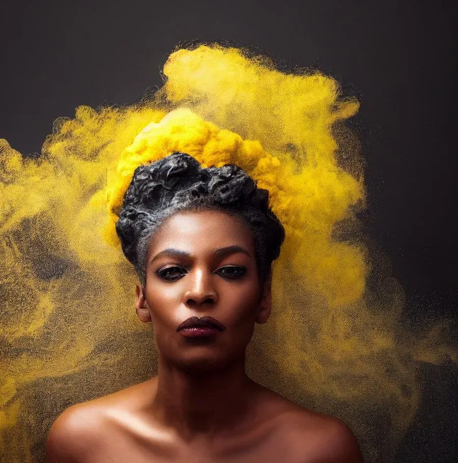 Colored Smoke Portraits Midjourney Prompt | PromptBase