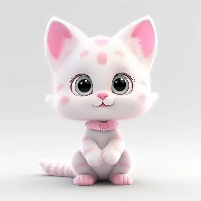 Very Cute Cartoon Animals Midjourney Prompt | PromptBase