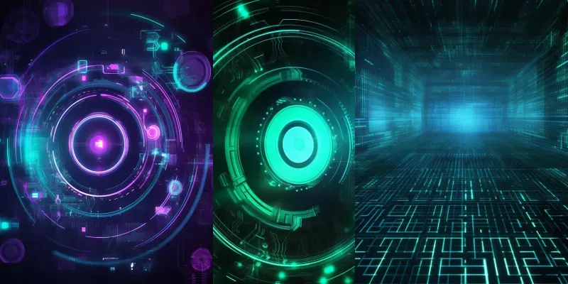 Pc Technology Backgrounds Midjourney Prompt | PromptBase