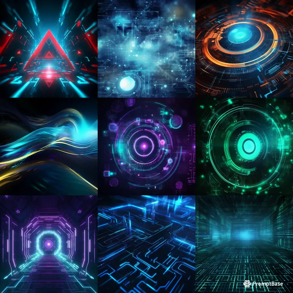 Pc Technology Backgrounds Midjourney Prompt | PromptBase