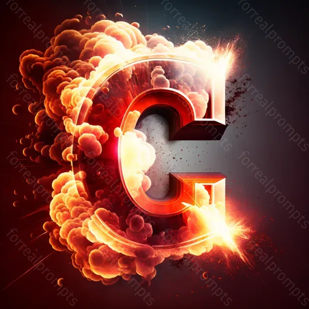 Letters Made Of Flares Midjourney Prompt | PromptBase