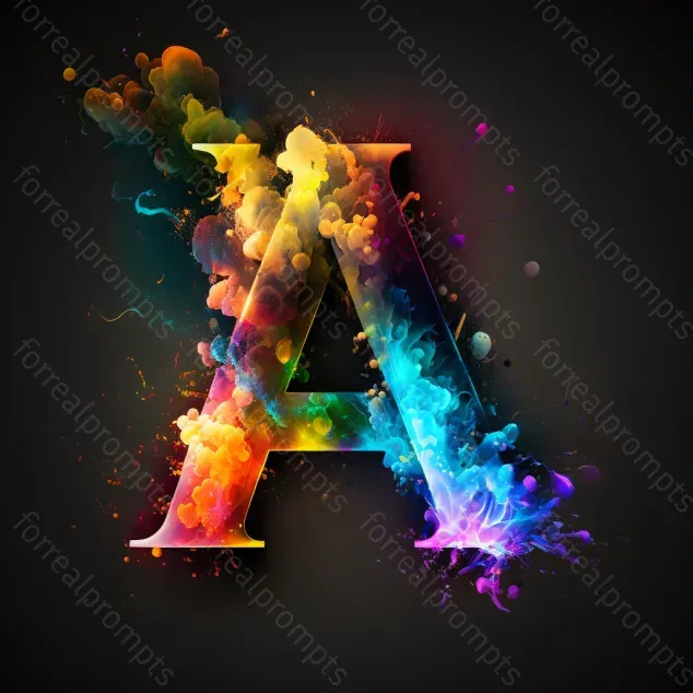 Letters Made Of Flares Midjourney Prompt | PromptBase