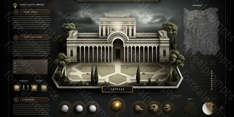 Game Lobby Designs Midjourney Prompt | PromptBase