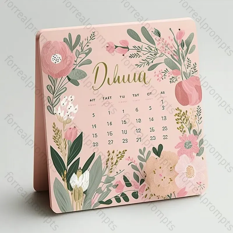 Calendar Designs Midjourney Prompt | PromptBase