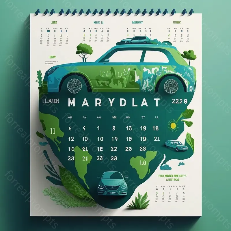 Calendar Designs Midjourney Prompt | PromptBase