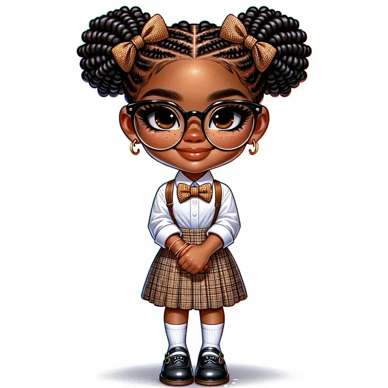 Chibi Girls In Uniforms DALL·E Prompt | PromptBase