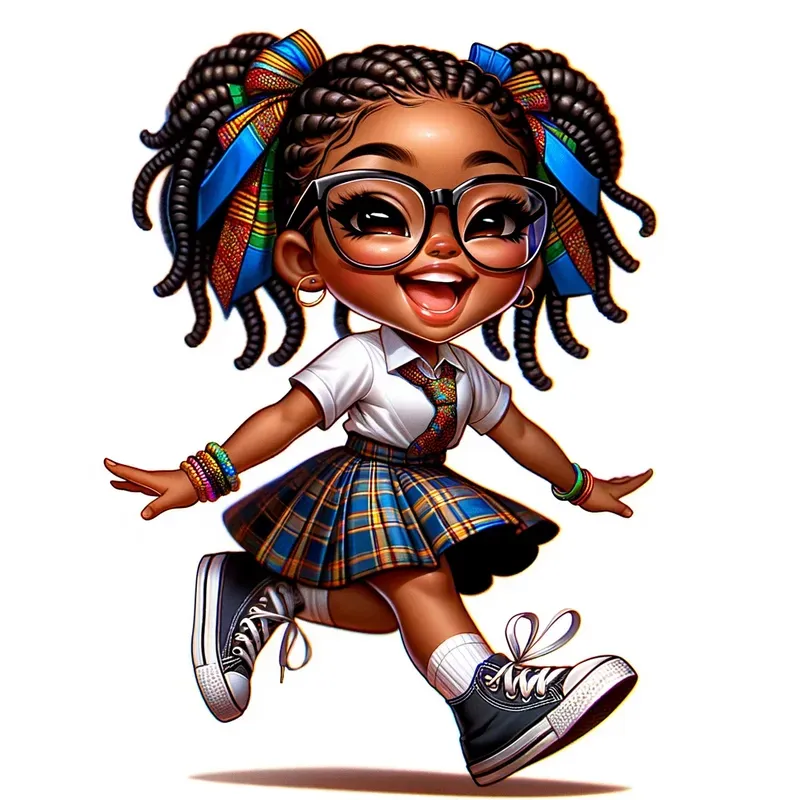 Chibi Girls In Uniforms DALL·E Prompt | PromptBase