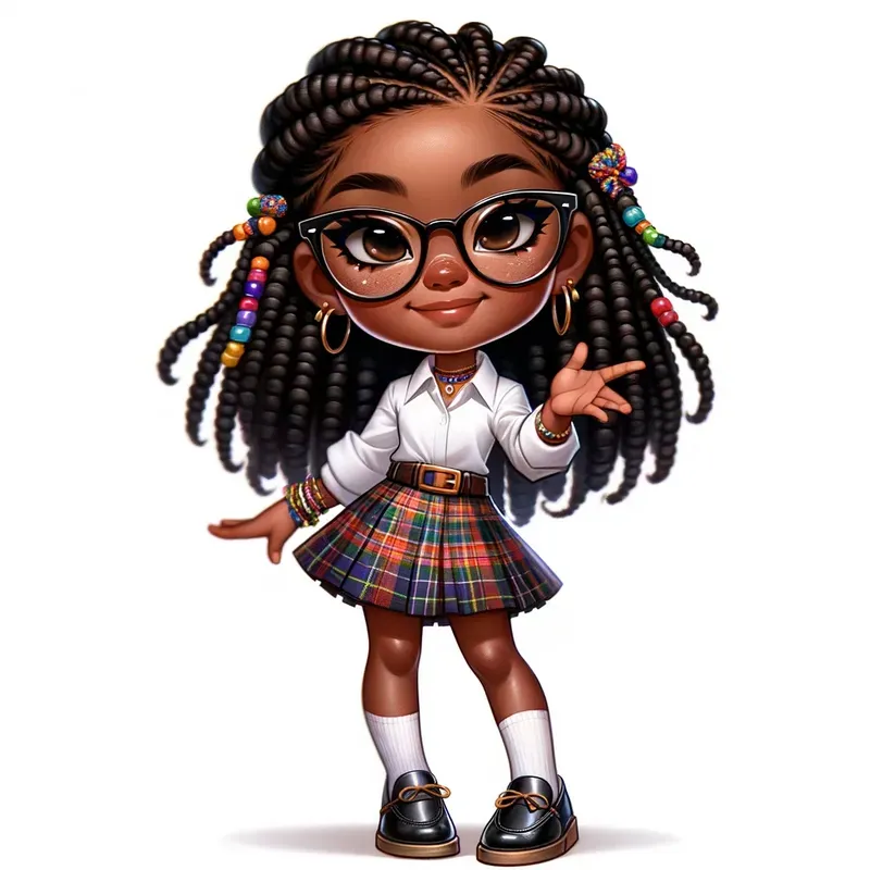 Chibi Girls In Uniforms DALL·E Prompt | PromptBase