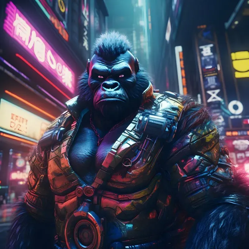 Cool Cyberpunk Humanoids Midjourney Prompt | PromptBase