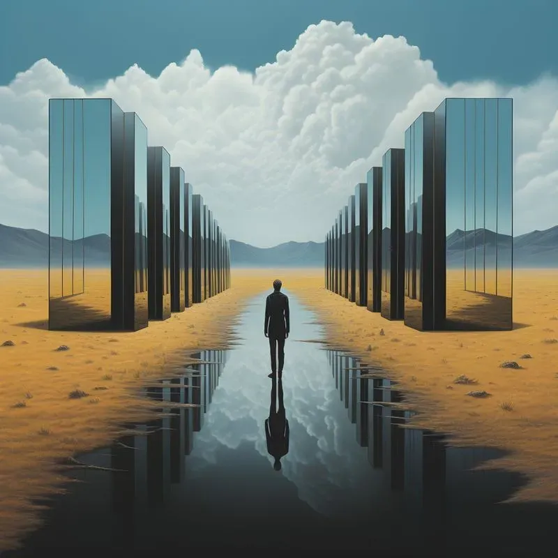 Surrealism Book Cover Designs Midjourney Prompt | PromptBase