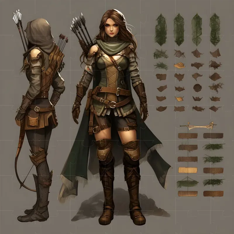 Scifi Warriors Character Designs Midjourney Prompt | PromptBase