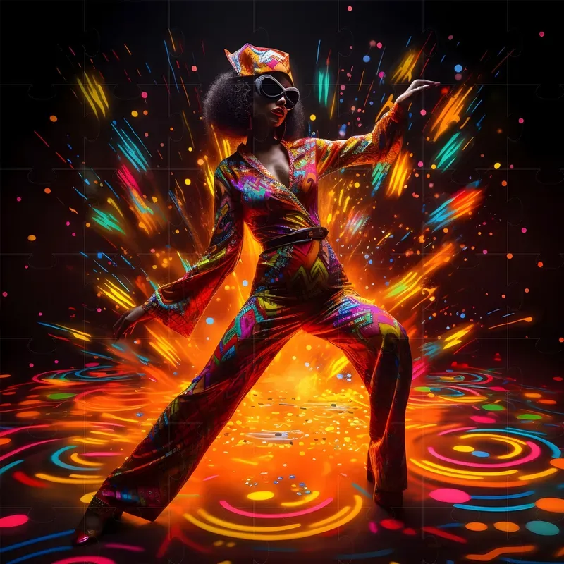 Disco Boogie Illustrations Midjourney Prompt | PromptBase