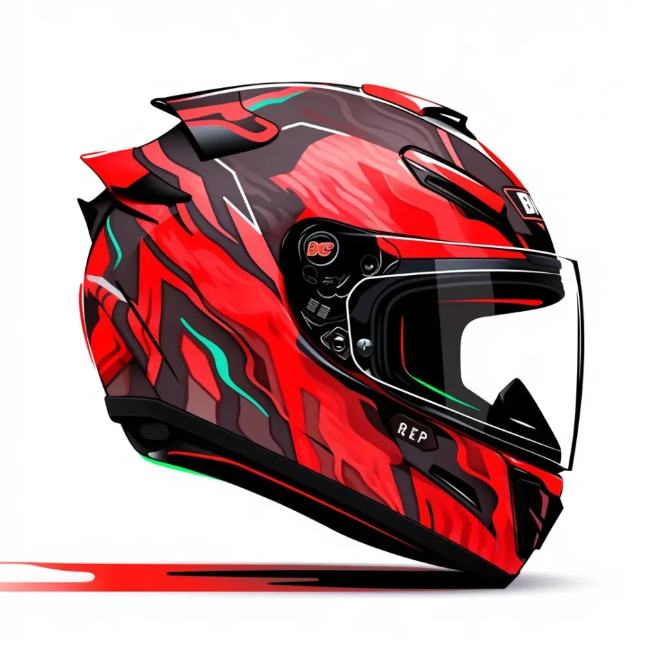 Motogp Helmet Designs Midjourney Prompt | PromptBase