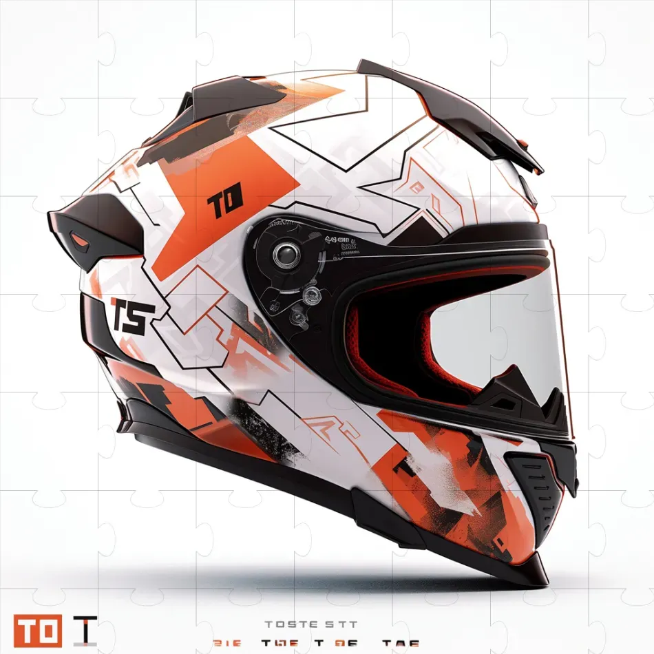Motogp Helmet Designs Midjourney Prompt | PromptBase