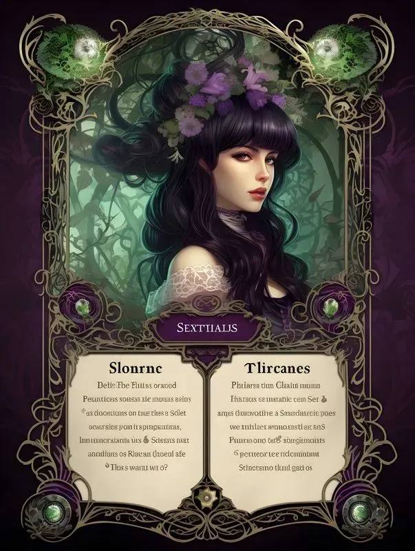 Character Card Designs Midjourney Prompt | PromptBase