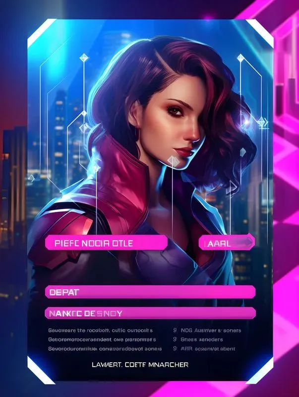 Character Card Designs Midjourney Prompt | PromptBase