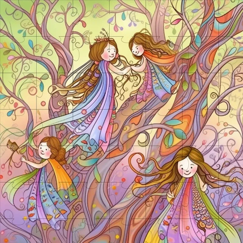 Celtic Folklore Illustrations Midjourney Prompt | PromptBase