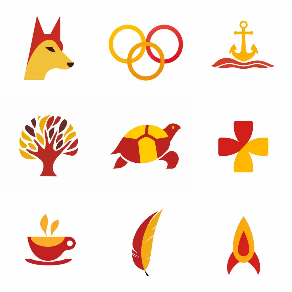 Simple Naive Logos Midjourney Prompt | PromptBase