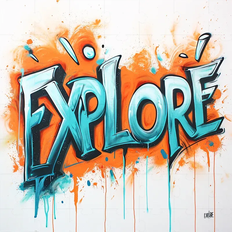 Graffiti Texts Generator Midjourney Prompt | PromptBase
