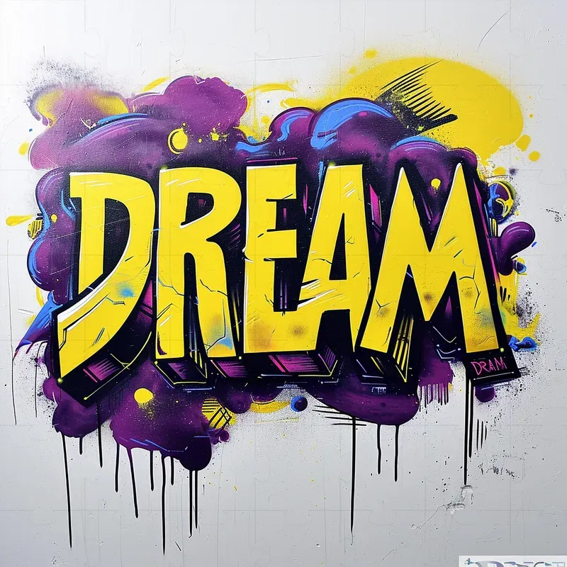 Graffiti Texts Generator Midjourney Prompt | PromptBase