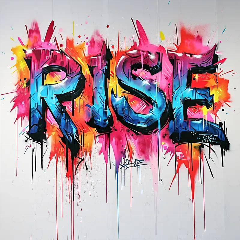 Graffiti Texts Generator Midjourney Prompt | PromptBase